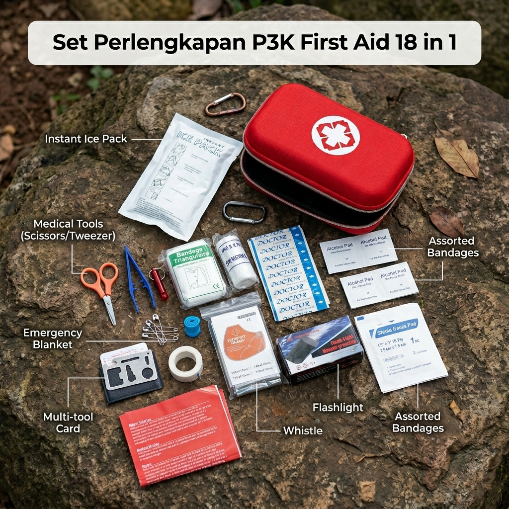 Daftar Lengkap Survival Kit Naik Gunung yang Wajib Dibawa!